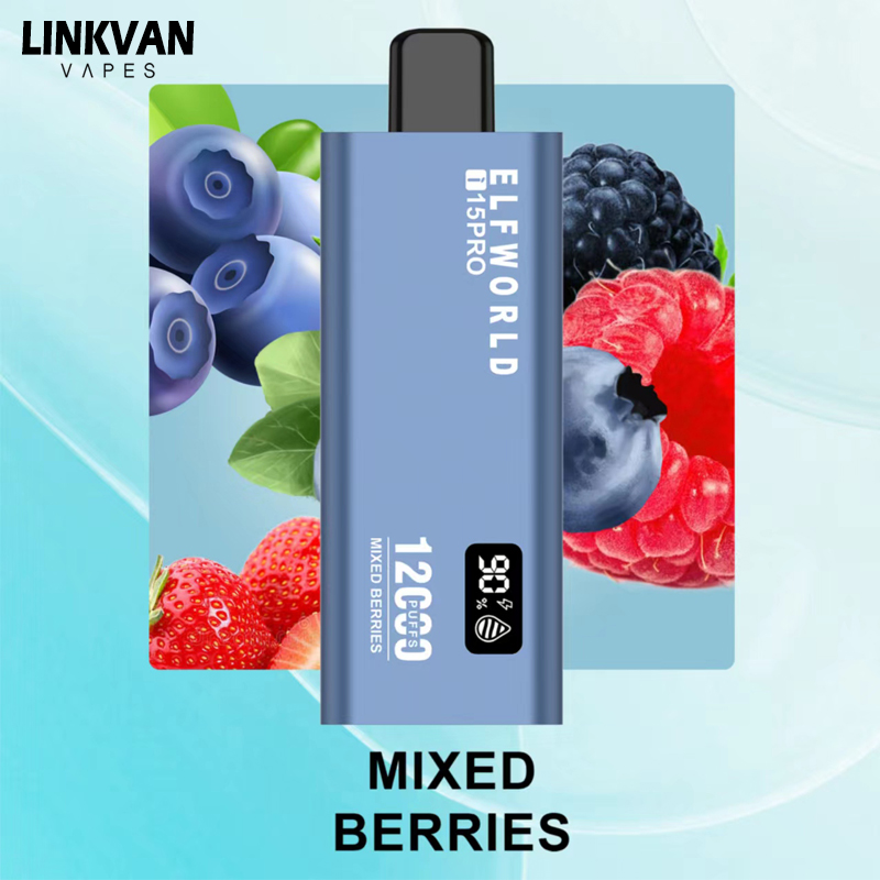 ELFWORLD PRO DISPOSABLE VAPE (12000 PUFFS / 18ML) - Linkvan