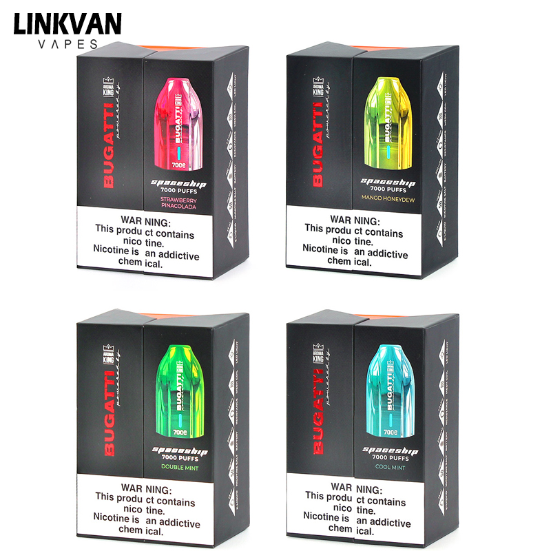 BUGATTI DISPOSABLE VAPE ( 7000PUFFS / 15ML) - Linkvan